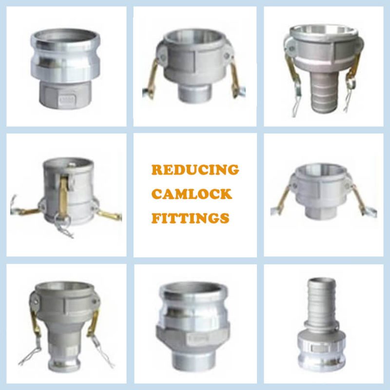 1/2 Hose Clamp EASTRANS Aluminum 1.5 Inch Cam And Groove Hose Fittings ...