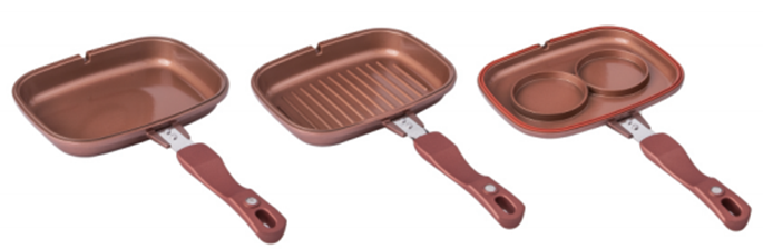 Aluminum mini double fry pan - Fuzhou Hengsheng Hardware Co.,Ltd.